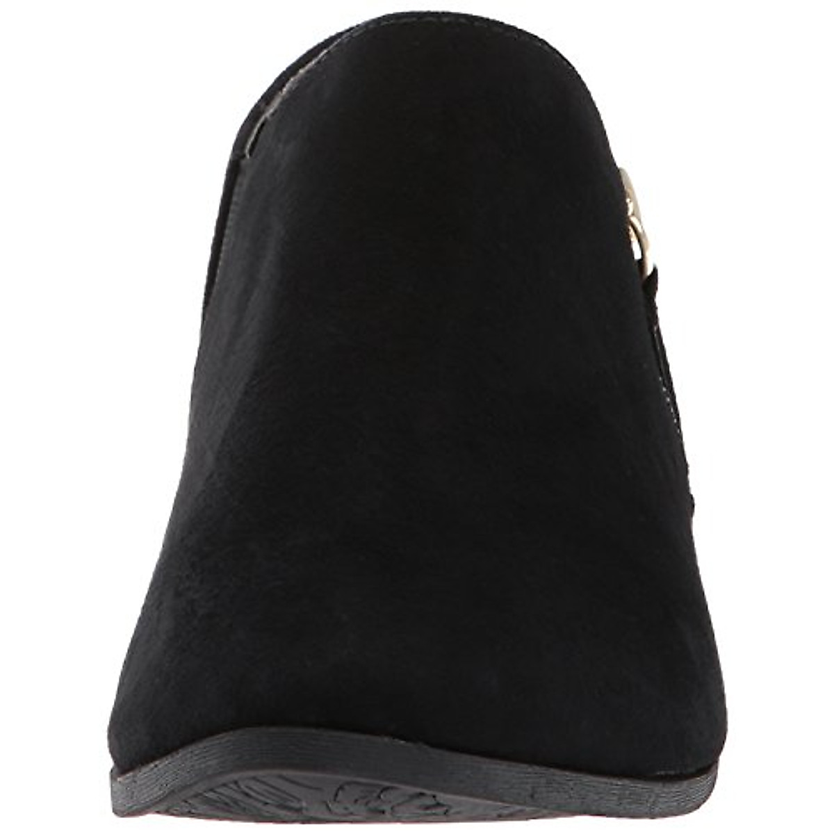 Dr. Scholl's Shoes womens Brief -Ankle Ankle Boot, Black Microfiber Suede, 8 US