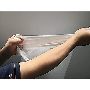 LLPT Waterproofing Membrane Anti-Fracture Fiberglass Fabric Tape 6 Inch x 82 Feet Water Barrier Tape Roll for Tile Wall Bathroom Shower Pan Curb Seam Niche Floor Crack (FWR150)