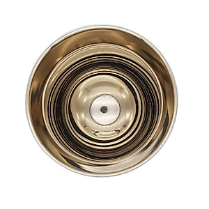 Abcsea 1 Piece Stainless Steel Coffee Cup, Stainless Steel Espresso Cups, Double Wall Thermally Insulated Capsule Coffee Cup, Red 80 ml