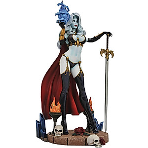 DIAMOND SELECT TOYS Femme Fatales: Lady Death IV PVC Figure,Multicolor,9 inches