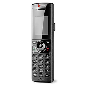Poly - VVX D230 DECT Cordless IP Phone Kit (Polycom) - Wireless DECT Handset + Base - 2" Color LCD Display