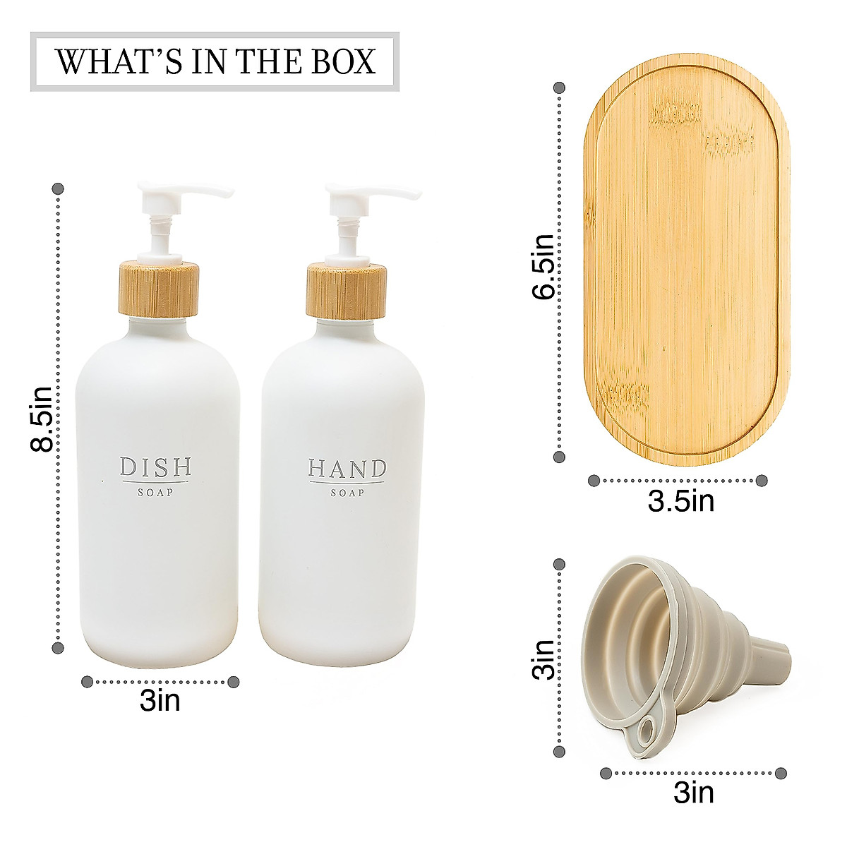 Kitchen Soap Dispenser Set