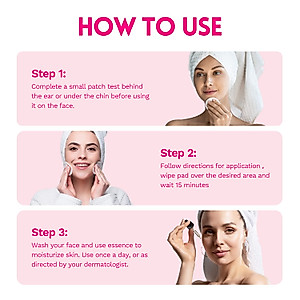 ANAI RUI Glycolic Acid Peel Pads 35% AHA Resurfacing Facial Pads with Vitamins B5, Witch Hazel, Calendula, Facial Exfoliating Pads, Acid Peel for Face Dark Spots and Reduces Fine Lines 80 Pads