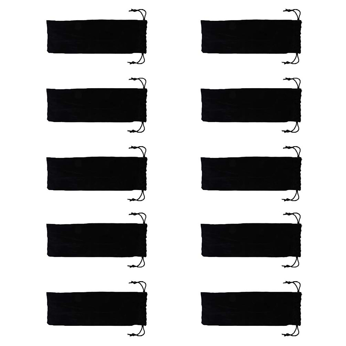 Straw Carrying Case, Straw Pouch, Safety and Reusable Straw Case, Travel Bag for Drinking Straws/Utensil/Chopsticks (9.6 x 3 Inch)