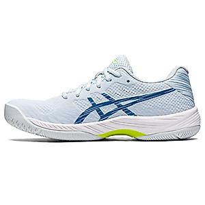 ASICS Women's Gel-Game 9 Tennis Shoes, 8.5, Sky/Reborn Blue