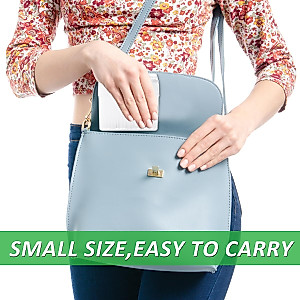 JiaUfmi 1100Pcs Dental Picks Plastic Toothpick Oral Hygiene 2 Way Interdental Brush Stick