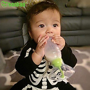 Haakaa Silicone Breast Pump Stopper 1 pk (White)