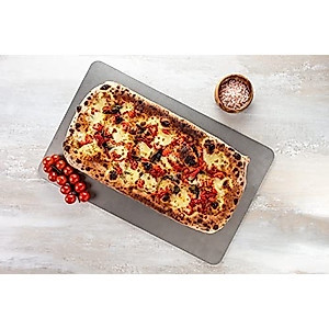 Darebuilt Metal Works Pizza Steel 22 inch x 14 - Durable Stone For Oven or Grill- Baking and Bread, Griddle Cooking (22 1/4 )