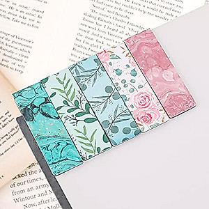 Magnetic Bookmarks 30 Pieces, Magnet Page Markers Set (5 Designs)
