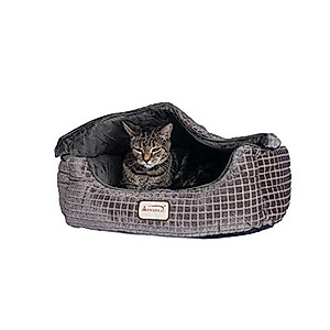 Armarkat 24" Bronze & Silver 2016 Cat Bed,18''Lx24''Wx13''H,C34HHG/SH