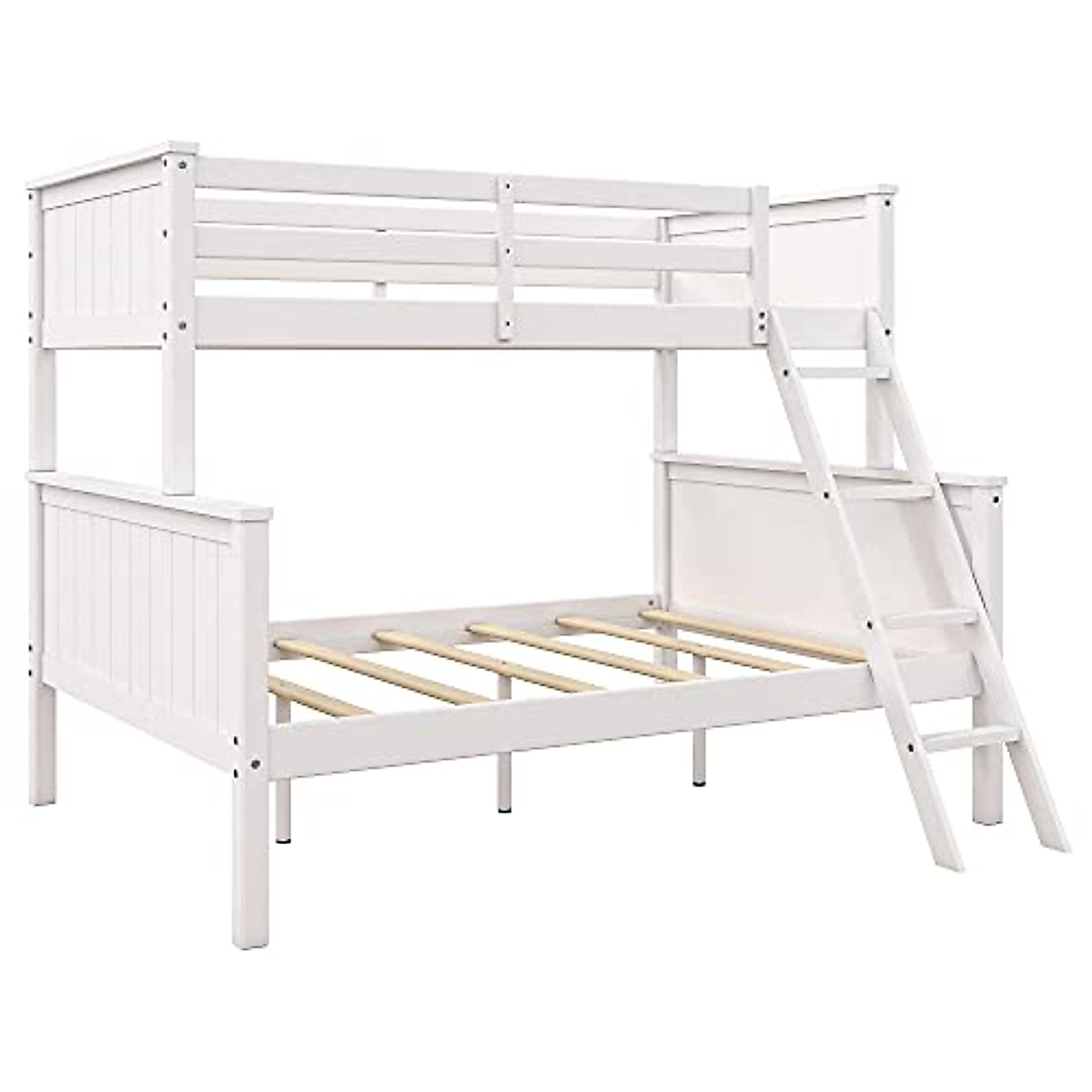 DHP Maxton Twin Over Full Bunk Bed, White