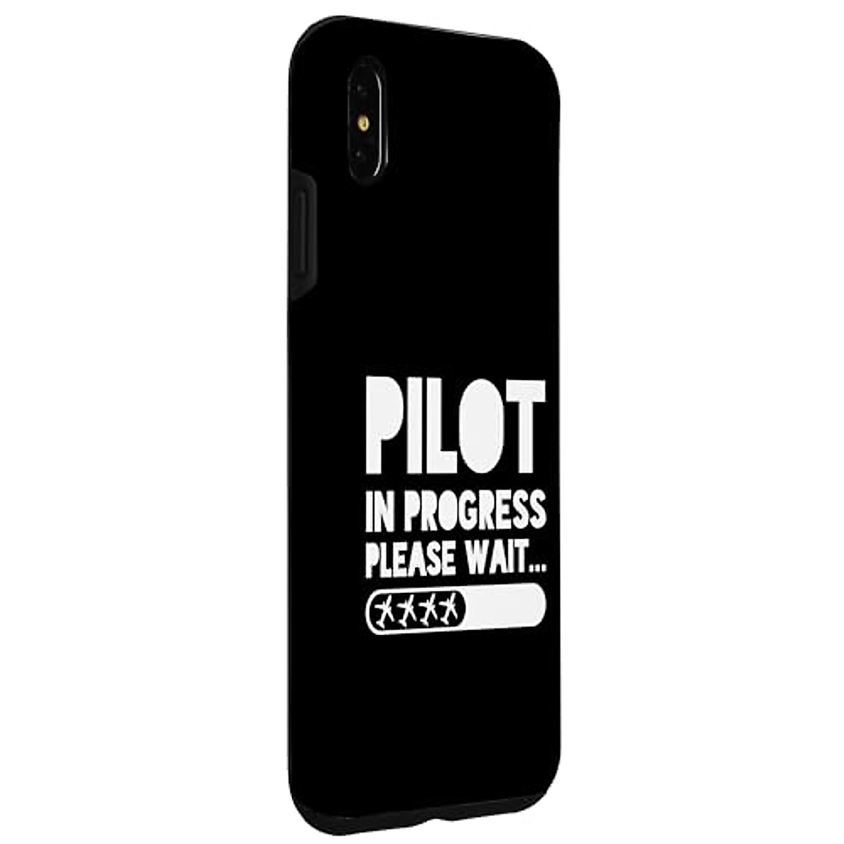 iPhone XS Max Pilot In Progress Airplane Aircraft Aviation Pilot Case