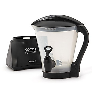 West Bend CL400BG Cocoa Grande Drink Maker with Container, 60-Ounces, Black