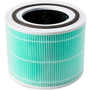 LEVOIT Core 300 Air Purifier Toxin Absorber Replacement Filter, 3-in-1 Filter, Efficiency Activated Carbon, Core300-RF-TX, 1 Pack, Green