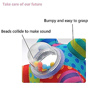 QQchickchicky Developmental Bumpy Ball Toy, Newborn Baby Infant Toys 0-3 Months, Help Develop Motor Skills and Brain Nerves, Sensory Baby Toys 3-6 0 12 Months 6.7"