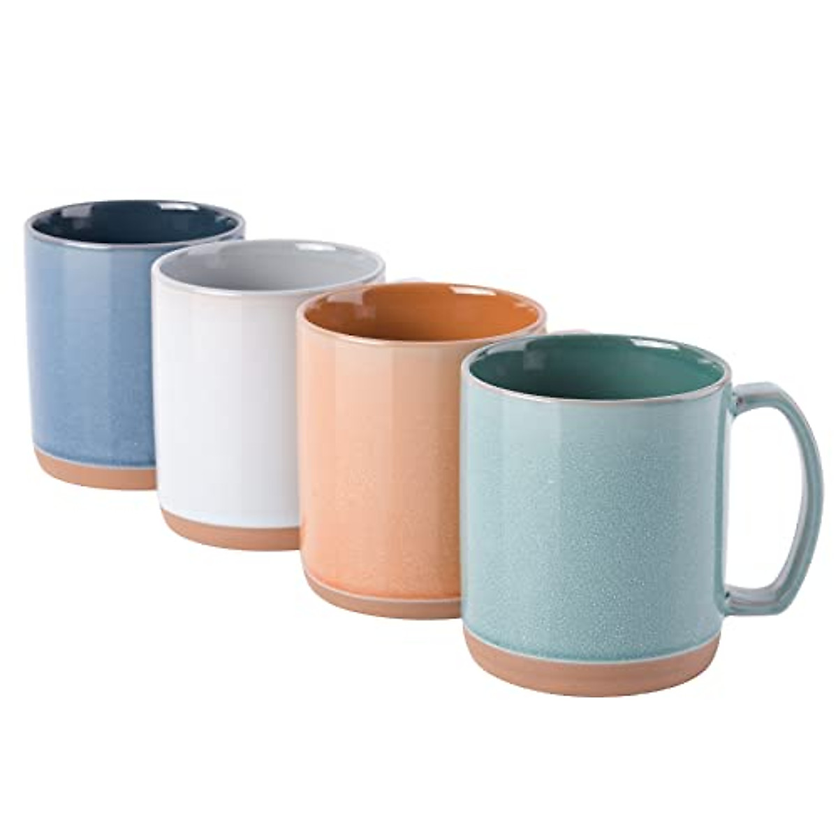 Mr. Coffee Dorsey 4-Piece Colors may vary 18.5 OZ Mug Set