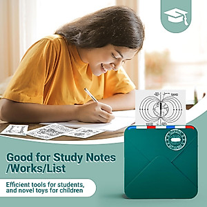 Bluetooth Mini Thermal Printer 300 DPI, Wireless Mini Pocket Printer, M02S Mini Inkless Sticker Printer, Print Pod, Mini Printer Sticker Maker with 6 Rolls Thermal Paper for Study Notes, Gifts