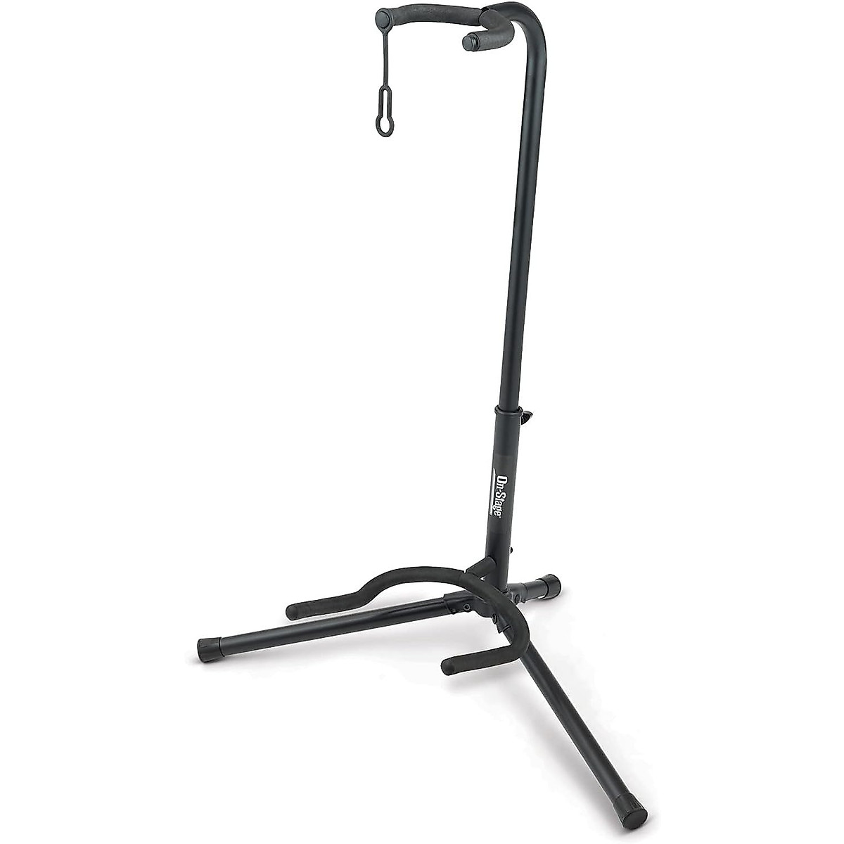 On-Stage XCG4 Black Tripod Guitar Stand, Single