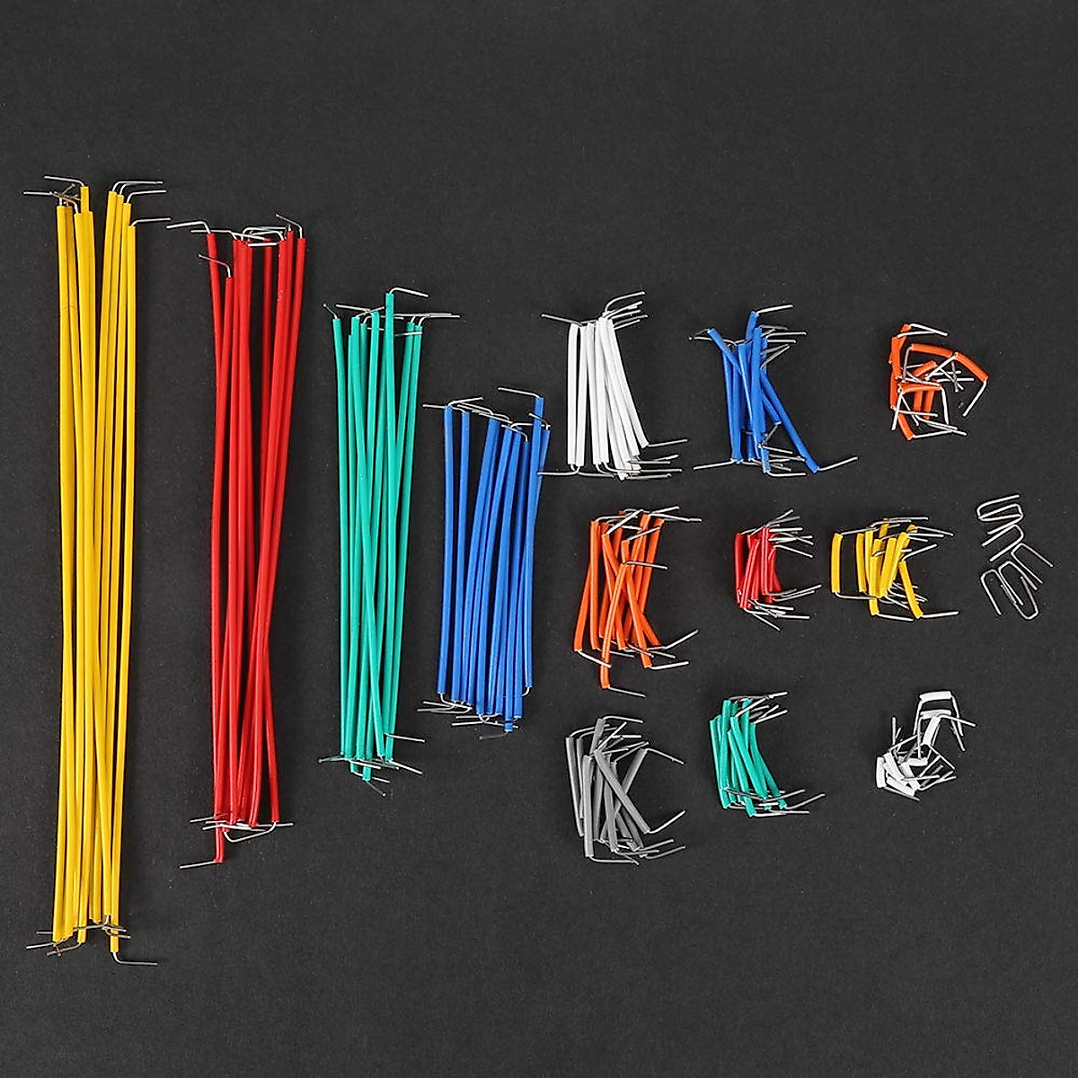 Preformed Jumper Wire, Wide Application Breadboard Jumper, Convenient for Store and Fetch for Prototyping Use.