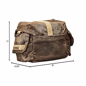 Domke 700-80A F-8 RuggedWear Small Shoulder Camera Bag,Brown
