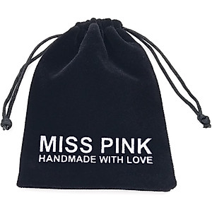 Miss Pink CNA Certified Nurse Assistant Gifts Medical Caduceus Keychain Women Men Jewelry for Graduation Brithday Christmas