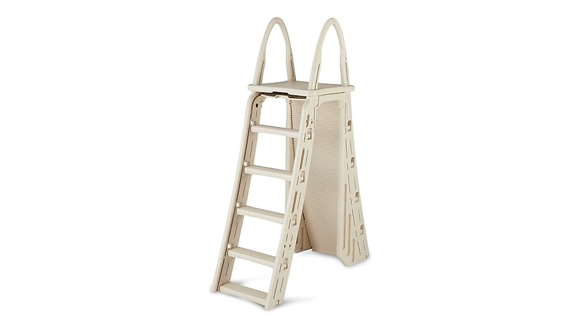 Confer Plastics A-Frame 7200 Pool Ladder with Safety Barrier