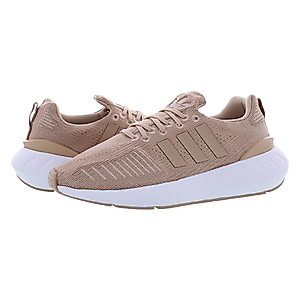 adidas Women's Swift Run 22 Sneaker, Ash Pearl/Ash Pearl/White, 10 M US