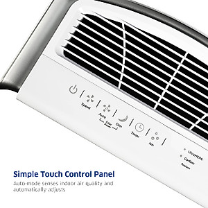 AIRDOCTOR AD3000 4-in-1 Air Purifier and AIRDOCTOR Genuine Replacement Carbon Gas Trap VOC Filter with Pre-Filter Bundle