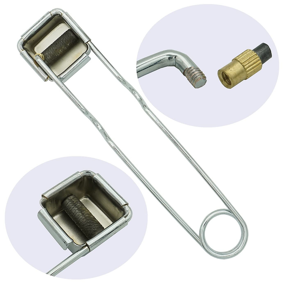 VASTOOLS Single Flint Torch Striker, Single Flint Lighter Pack of 2, for Welding and Cutting, 20pcs Flint Replacements