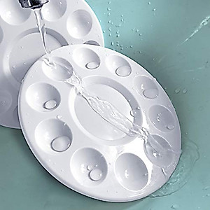 Hulameda 4ps-Paint Tray Palettes, Paint Pallet, Paint Holder, Painting Palette, Plastic Palette, Paint Tray Pallets for Kids to Painting or Have a Birthday Painting Party