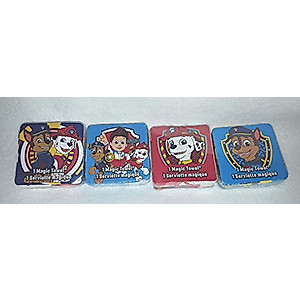 Nickelodeon Nick Jr. Paw Patrol Magic Towel Set of 4 Washcloths