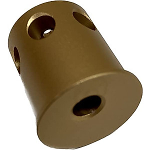 .22 Nailgun Blank Adapter for 12ga Perimeter Trip Wire Alarm (Desert Brown)