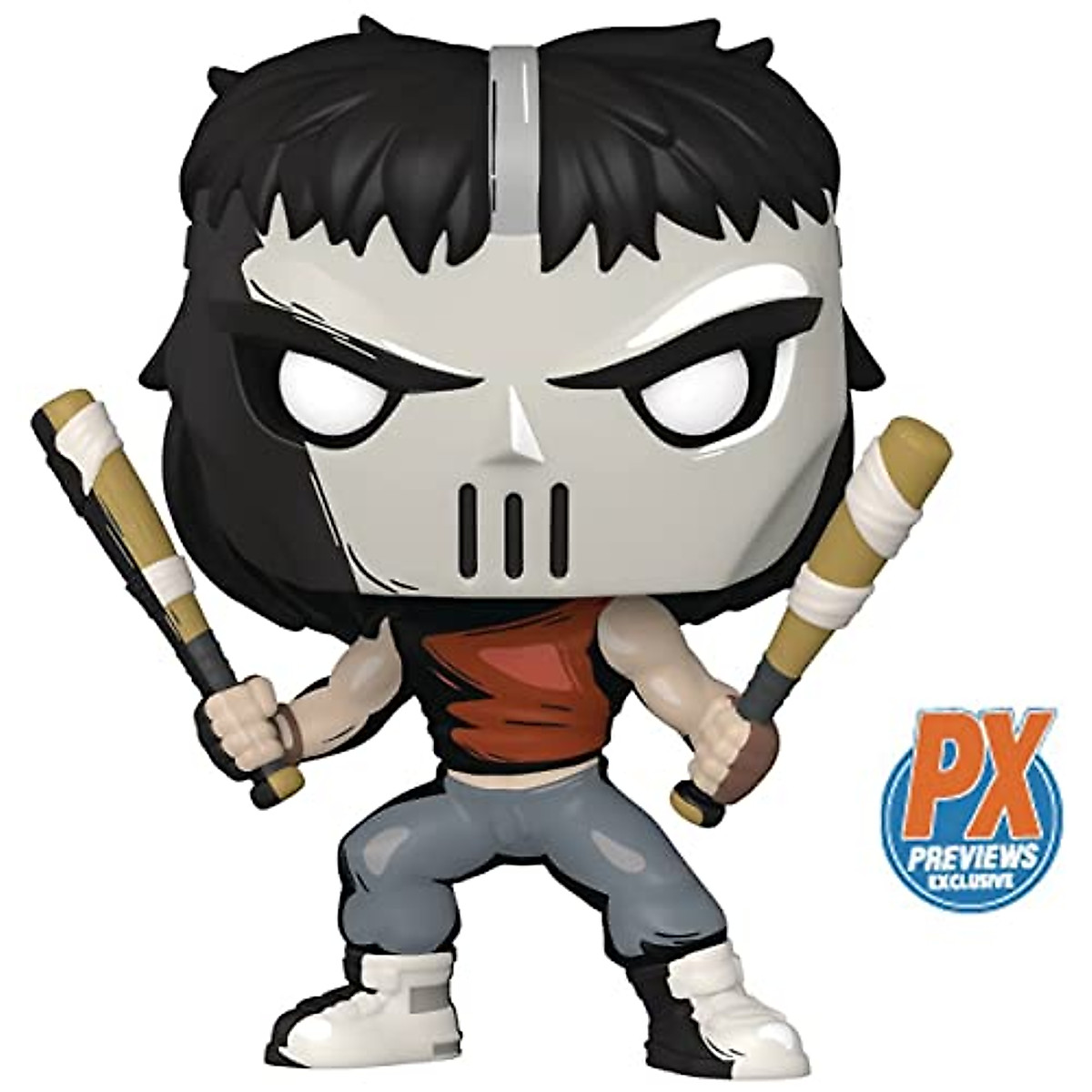 POP Teenage Mutant Ninja Turtles - Casey Jones (PX Previews Exclusive) Funko Vinyl Figure (Bundled with Compatible Box Protector Case)
