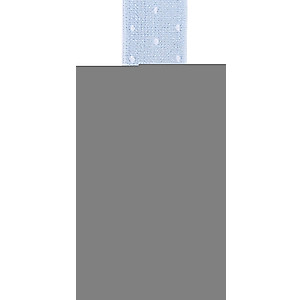 CEAJOO Little Boys' Suspenders and Bow Tie Set Adjustable with Round Metal Clips 30" Blue White Polka Dot