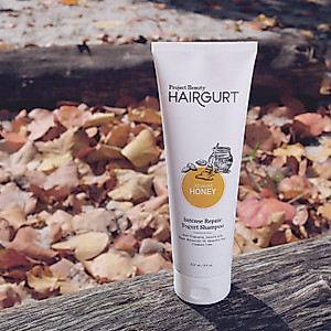 Hairgurt Natural Intense Repair Yogurt Shampoo For Women With Frizzy, Dry, Damaged Hair. For The Appearance Of Noticeably Thicker, Fuller Hair. Even On Color Treated Hair. Sulfate-Free (237 ml / 8 oz)