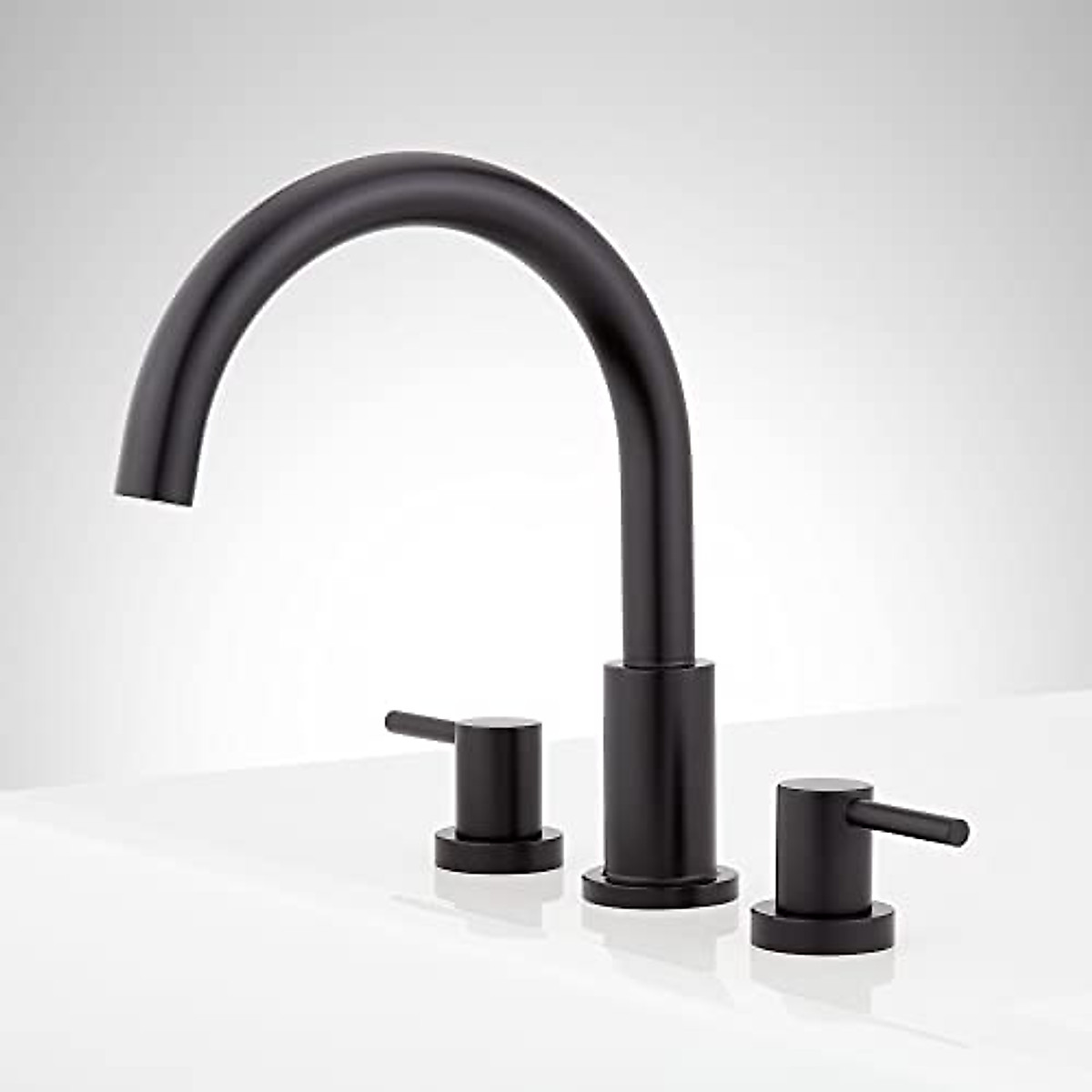 Signature Hardware 953766-LV Lexia Deck Mounted Roman Tub Filler Faucet - Less Valve