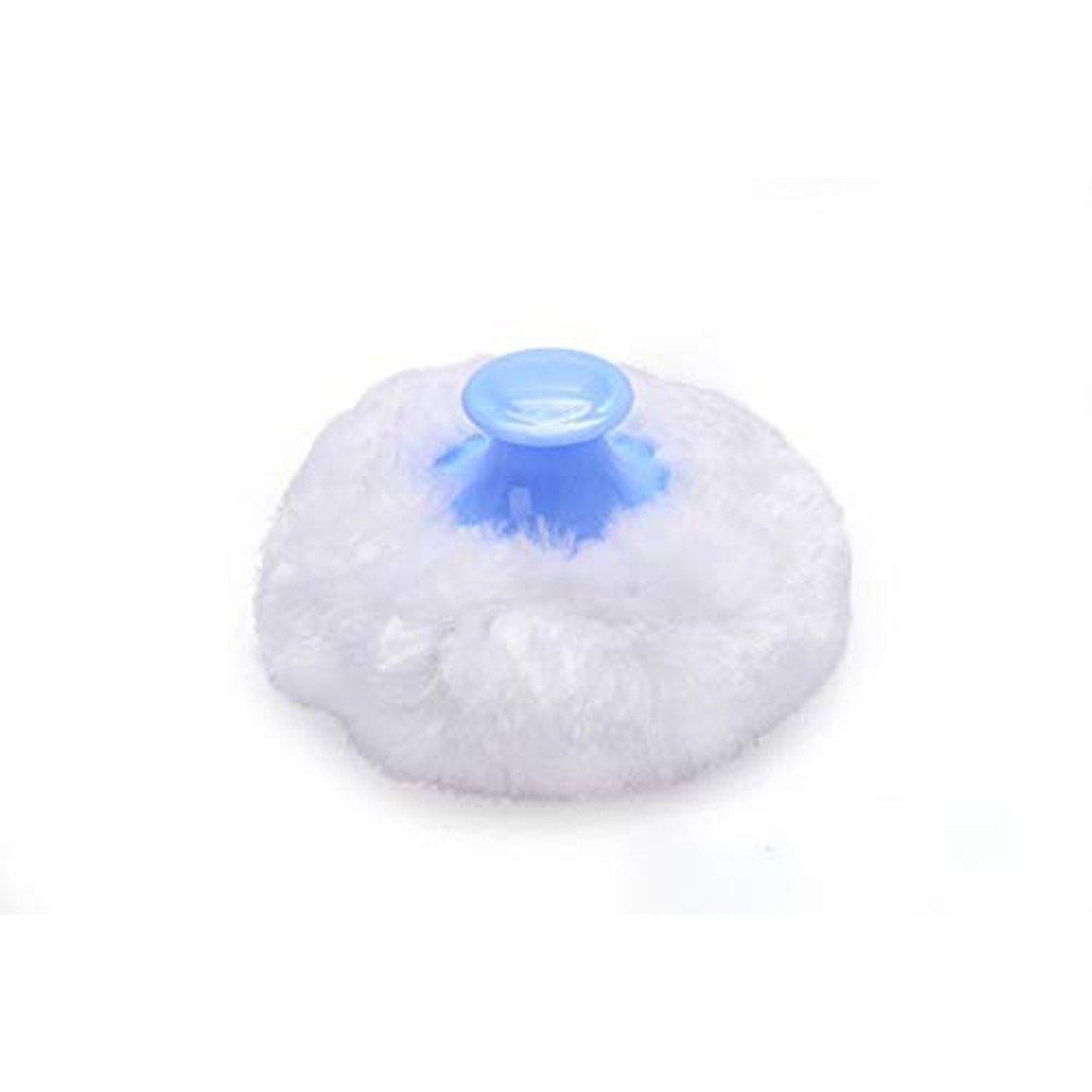 2 Pcs Pink and Blue Plastic Baby Care After-bath Powder Puff with Portable Talcum Powder Holder Box Empty Makeup Container Prickly Heat Powder Applicator Flutter for Baby Skin Care