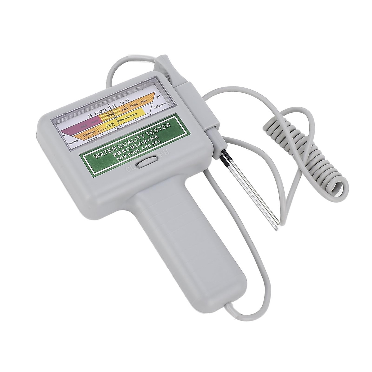 Tester, Portable 2 in 1 & CL2 Level Meter Water Quality Analysis Measurement Monitor Checker for Swimming Pool, Spa Water, Water Spring