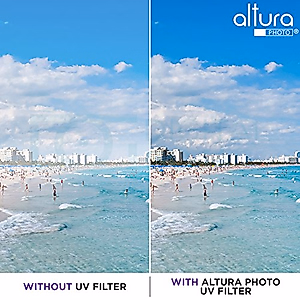 49MM Lens Filter Kit by Altura Photo, Includes 49MM ND Filter, 49MM Polarizing Filter, 49MM UV Filter, (UV, CPL Polarizer Filter, Neutral Density ND4) for Camera Lens w 49MM Filters + Lens Filter Case