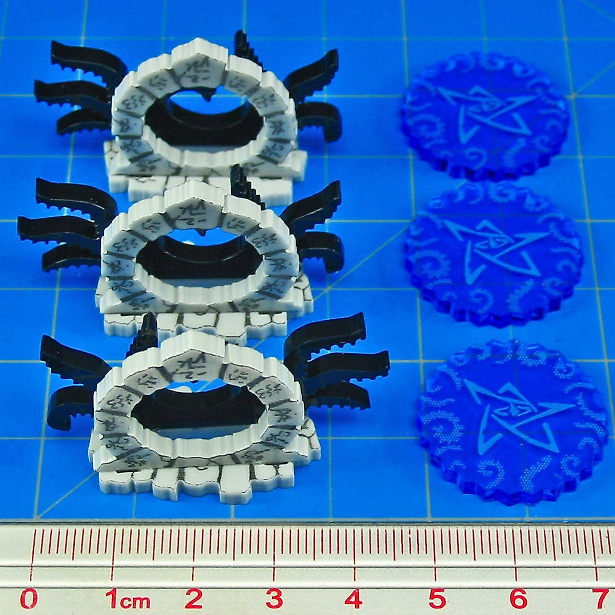 LITKO Cthulhu Mini Gate Markers | Arkham Horror | Eldritch Horror (3)