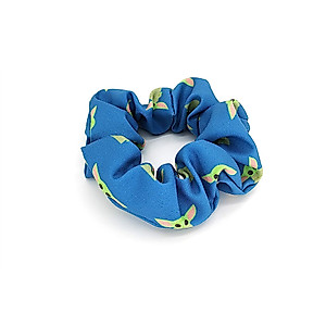 BLAISTER Cute Baby Yoda Headbands Hair Scrunchies for Women Non Slip Stretchy Breathable Hair Bands Criss Cross Head Wrap Elastic Hair Tie Ropes Hair Accessories