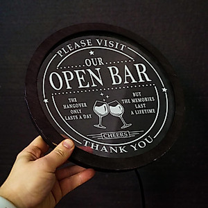 Bar Open Neon Sign, Open Sign For Bar, Neon Open Signs For Bar, Neon Bar Signs, Bar Store Logo Sign, Open Neon Sign, Business Neon Sign