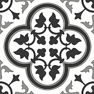 FloorPops 12-in by 12-in Villa Peel and Stick Floor Tiles (10 Tiles), (10 sq.ft./Carton)