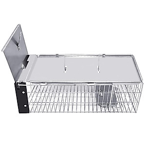 Faicuk Heavy Duty Squirrel Trap Chipmunk Trap Rat Trap and Other Similar-Size Rodents - 16.3” x 6” x 6.7”
