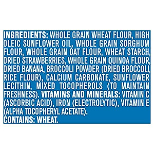 Gerber Baby Food, Crawler, Wonderfoods, Superfood Hearts, Quinoa Strawberry Banana & Broccoli, 1.48 Ounce (Pack of 4)