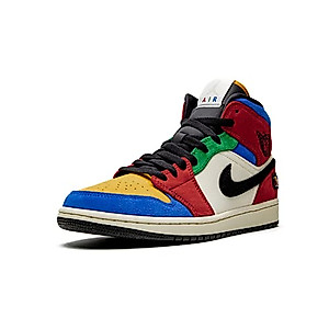 Jordan Mens Air Jordan 1 Mid CU2805 100 Blue The Great - Fearless - Size 9