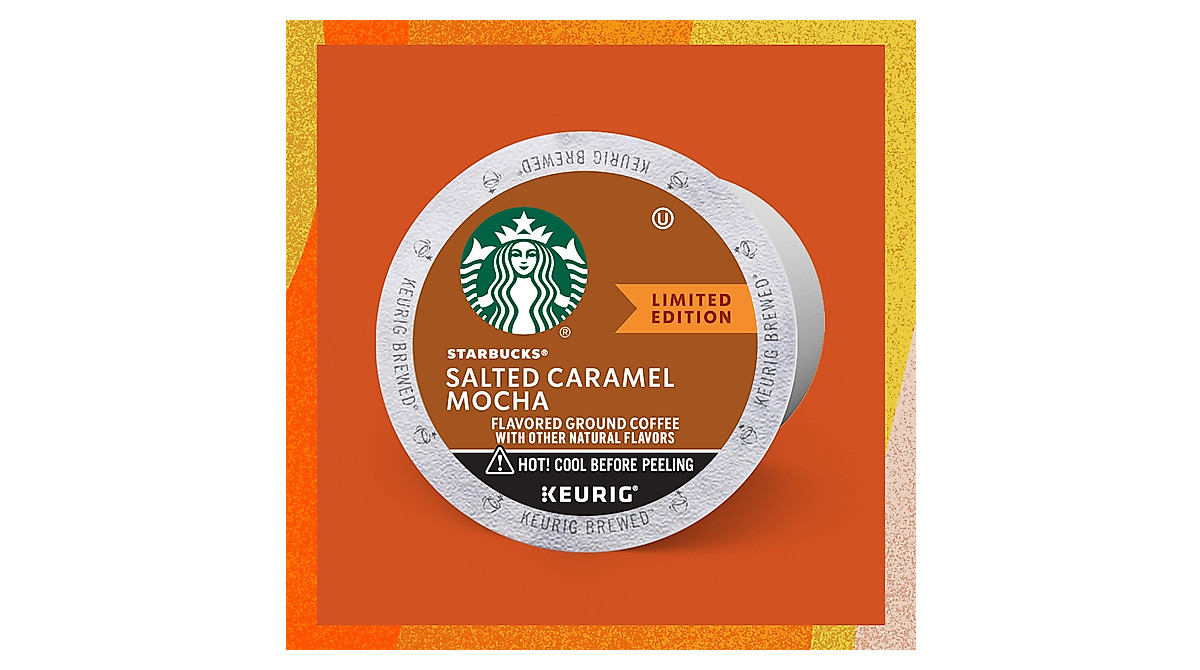 Starbucks Salted Caramel Mocha K-Cup Pods - Limited Edition
