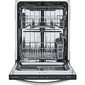 Frigidaire FDSH4501AS 24" Built In Dishwasher with 14 Place Settings, 3rd Level Rack, Energy Star, in Stainless Steel