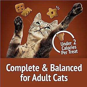 Purina Friskies Cat Treats, Party Mix Wild West Crunch - (Pack of 10) 2.1 oz. Pouches