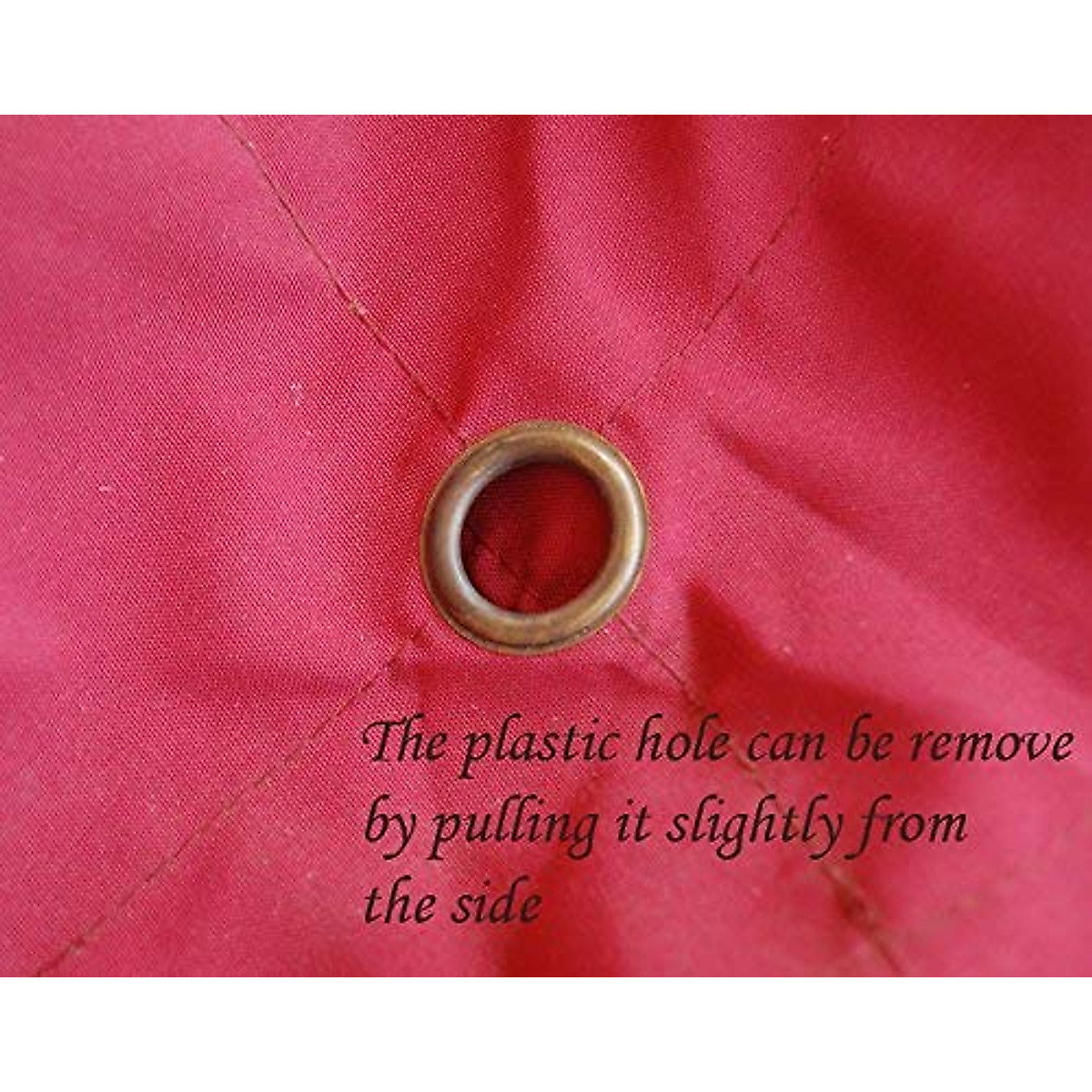 BELLRINO DECOR 7.5ft 8 Ribs RED Replacement STRONG & THICK Patio Umbrella Canopy Cover for (Canopy Only) (RED-78)